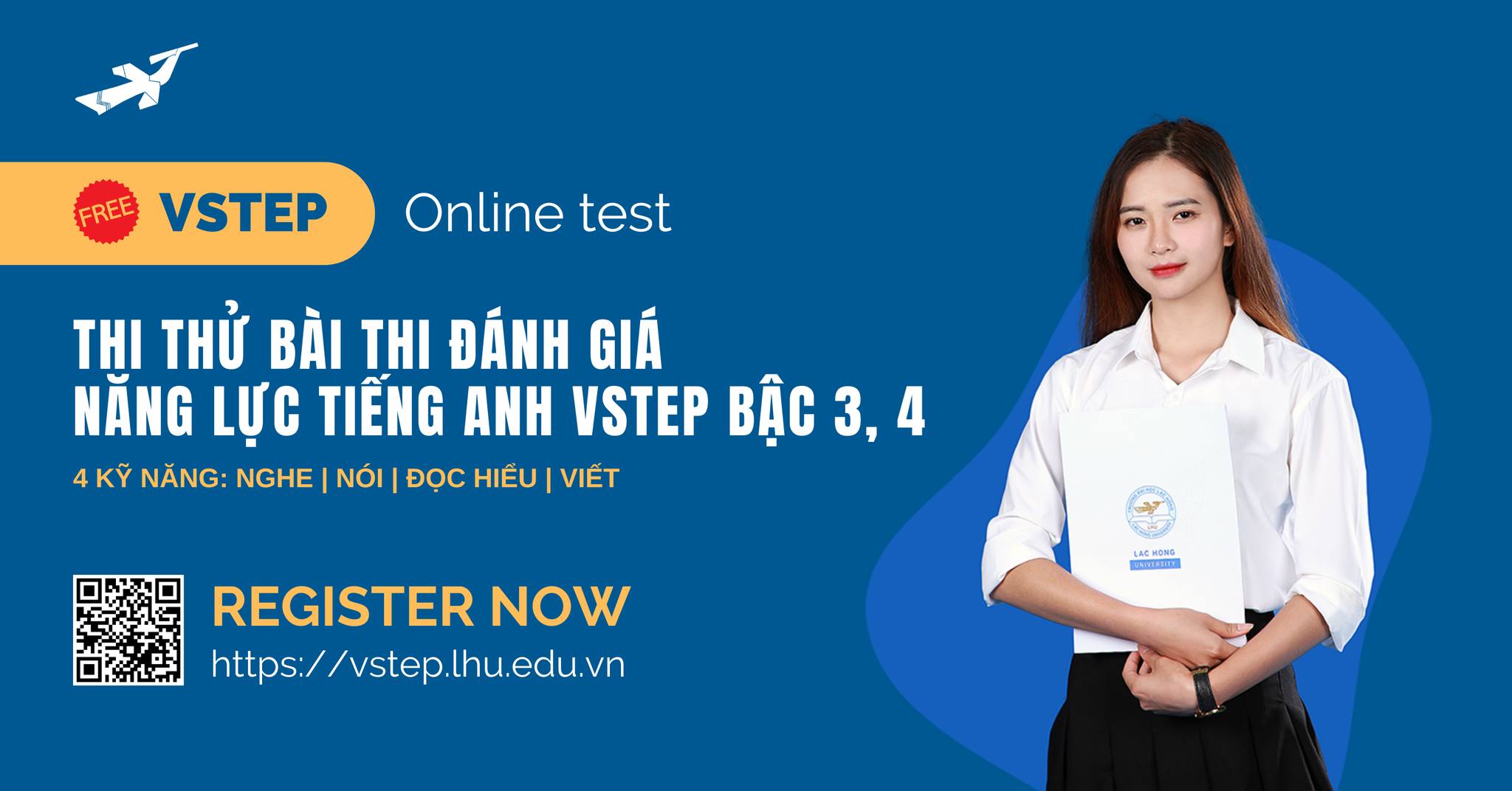 Bài thi thử tiếng Anh VSTEP B1, B2, C1 - NNTH